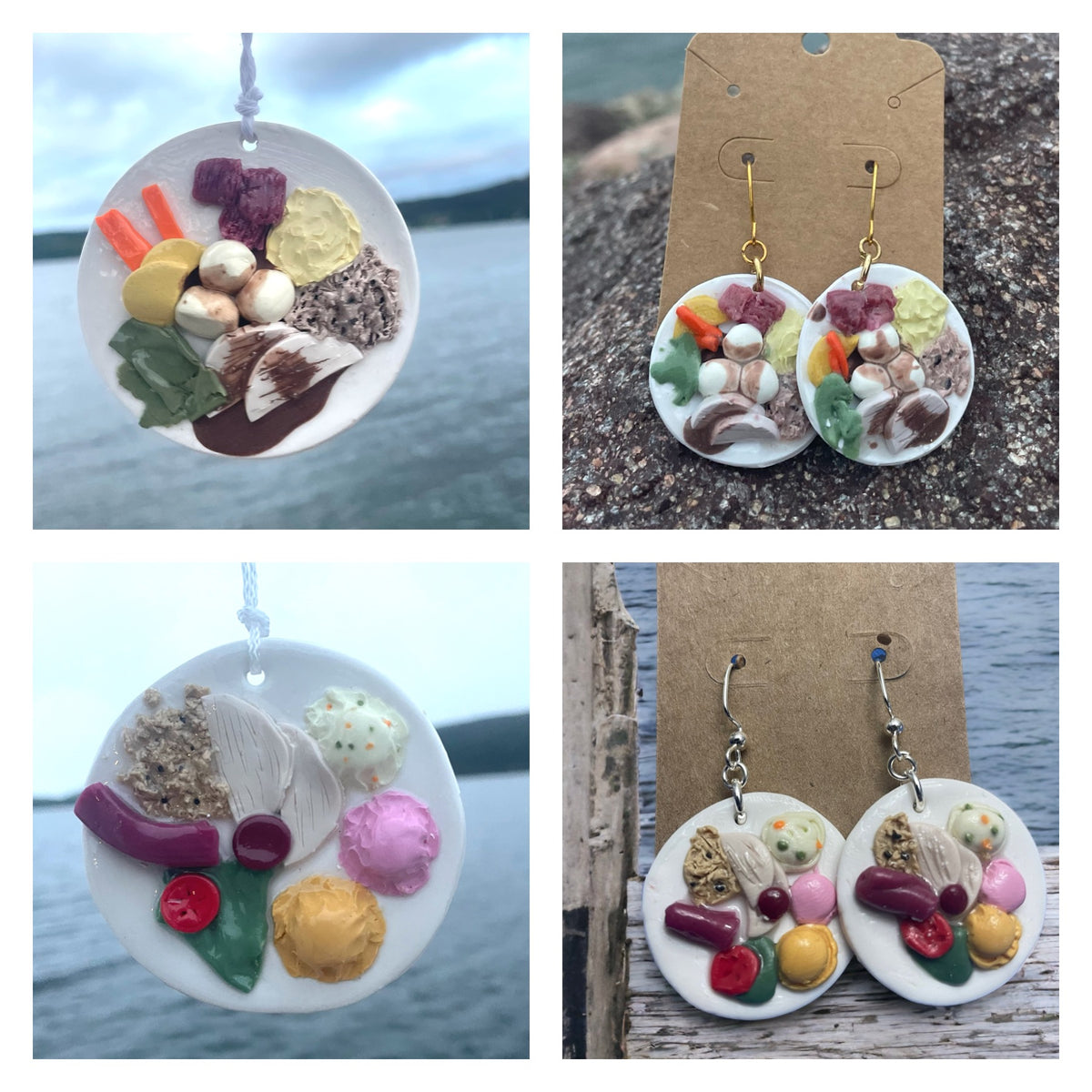 Newfoundland Jiggs Dinner clay ornament – Skipper Joe's Souvenirs