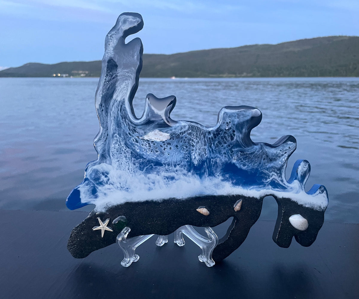Newfoundland Beach Resin Wall Decor - 2 Styles – Skipper Joe's Souvenirs