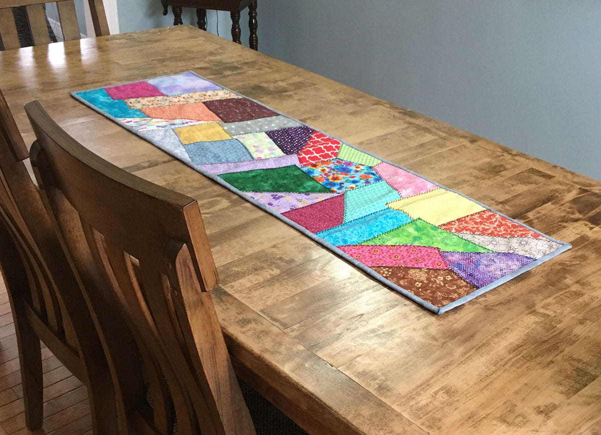 Patchwork Quilt / Crazy Quilt Table Runner – Skipper Joe's Souvenirs
